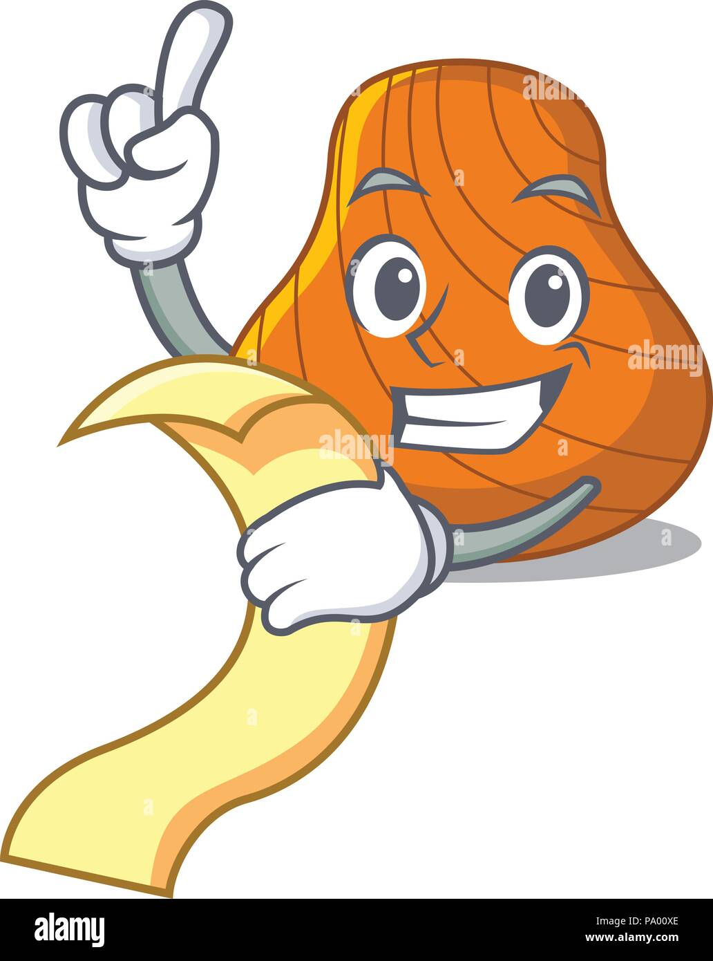 With menu hard shell mascot cartoon Stock Vector Image & Art - Alamy