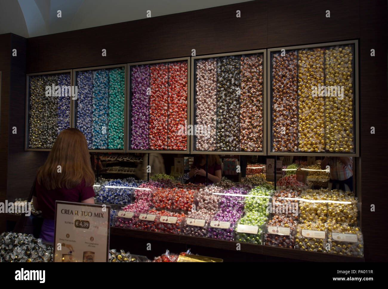 Florence sweet shop Stock Photo - Alamy