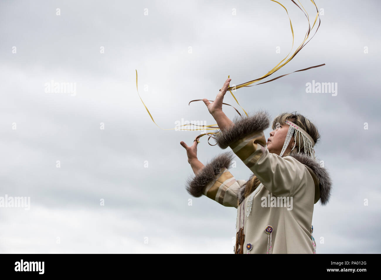 Woman kamchatka in russian far hi-res stock photography and images - Alamy