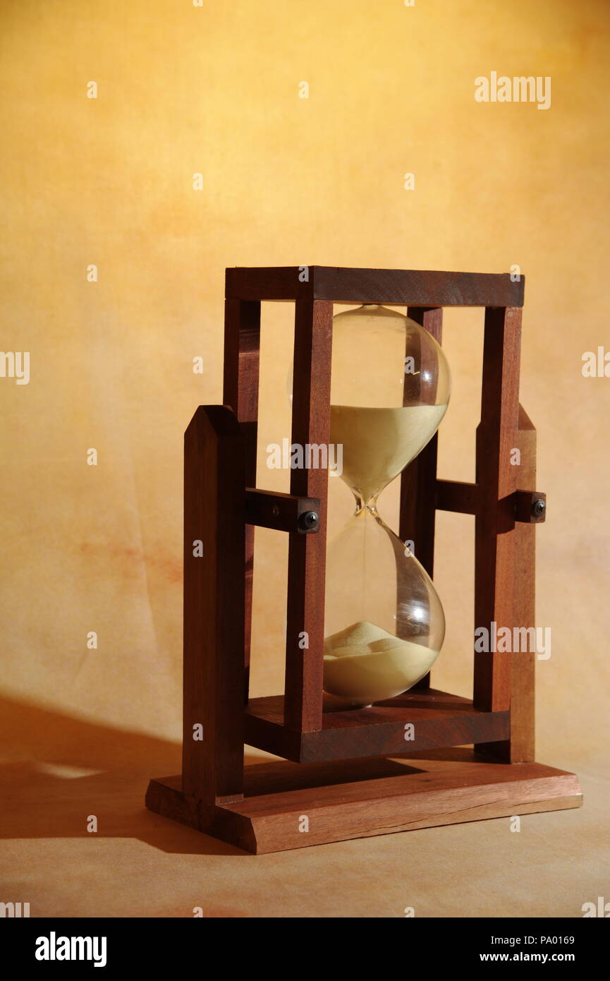 Old sand timer hi-res stock photography and images - Alamy