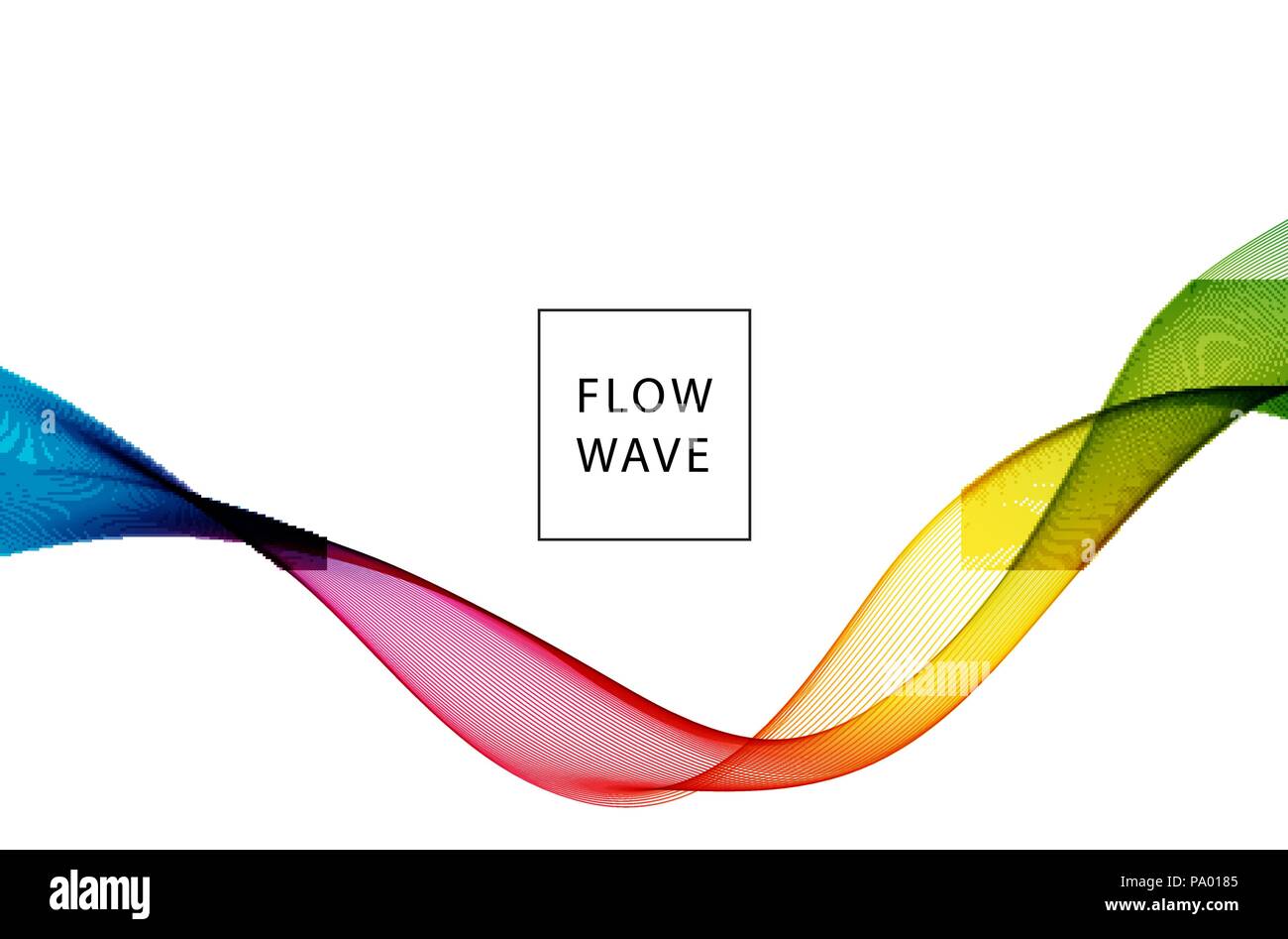 Abstract vector background, spectrum wave Stock Vector Image & Art - Alamy