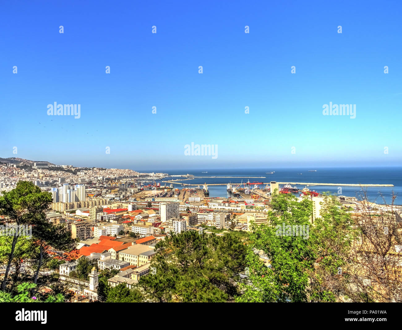 Algiers cityscape, Algeria Stock Photo - Alamy