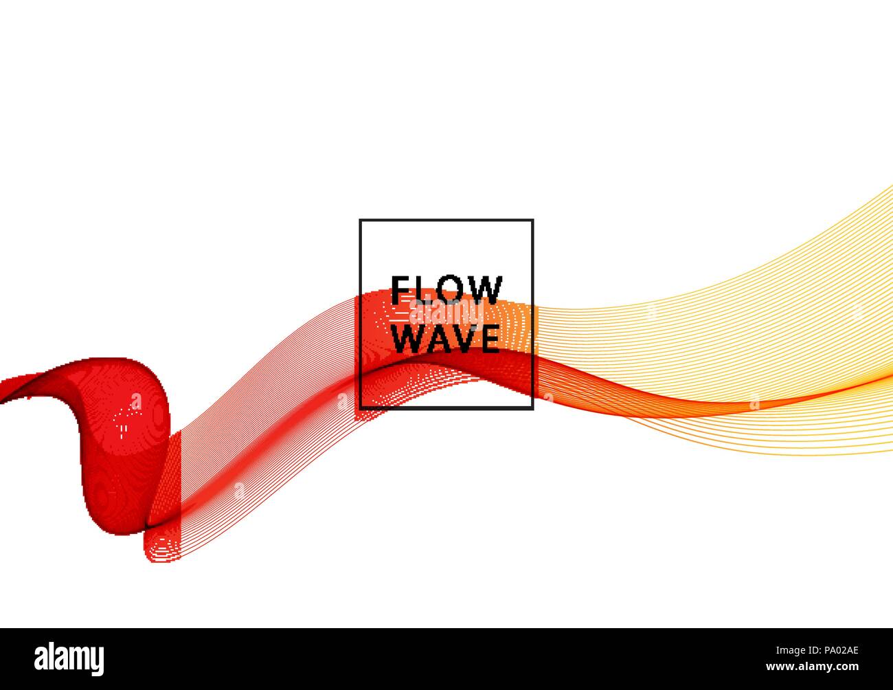 Abstract curve red line Stock Vector Images - Alamy
