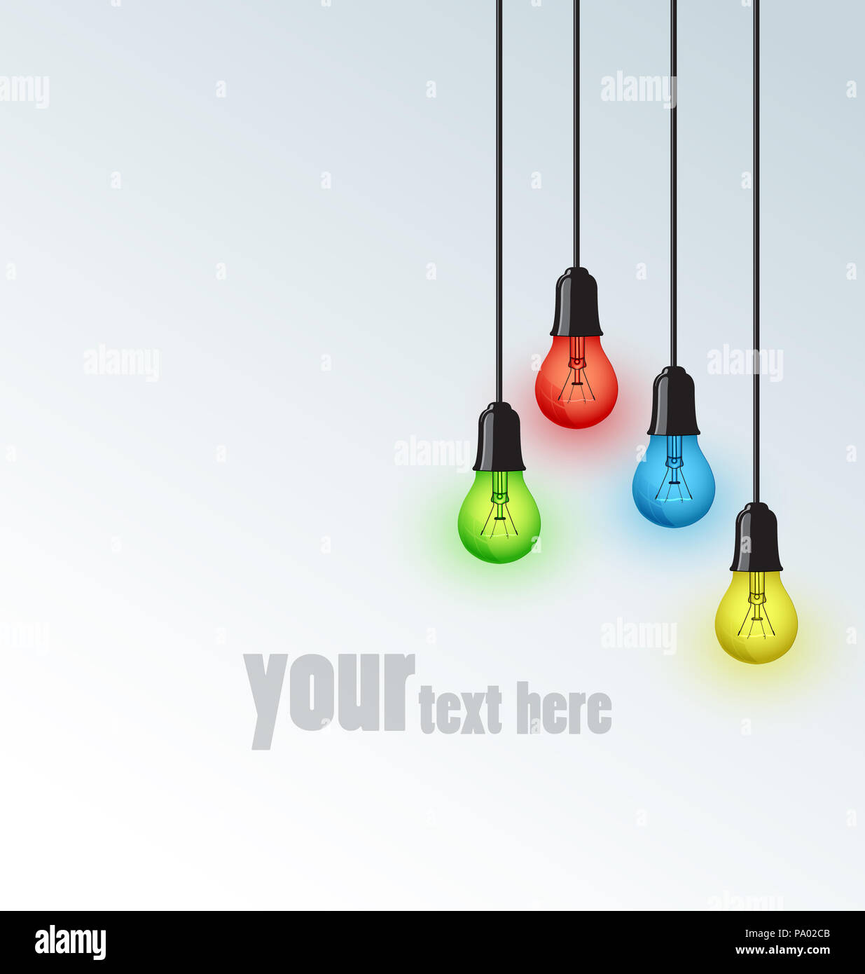 Bulbs light drawing icon hi-res stock photography and images - Alamy