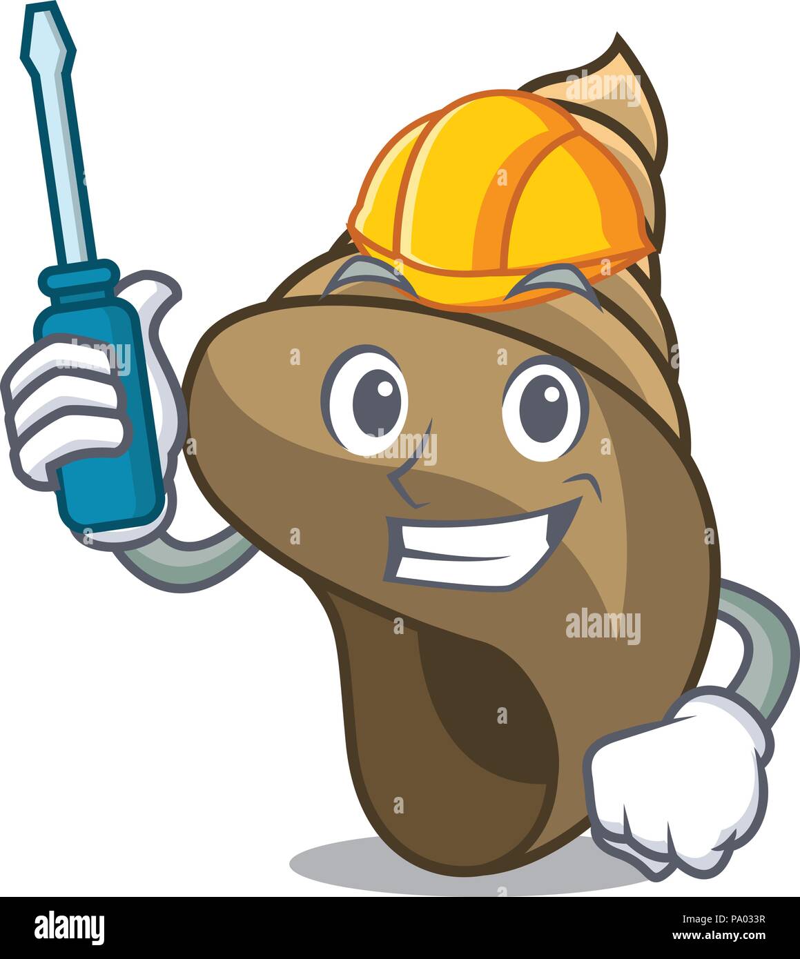 Automotive spiral shell mascot cartoon Stock Vector Image & Art - Alamy