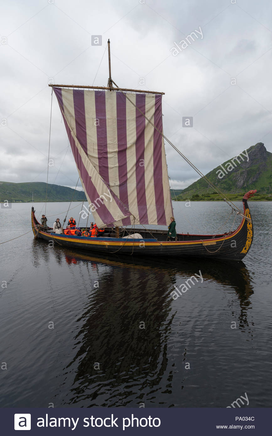 Lofoten Island Norway Viking Museum Stock Photos & Lofoten Island ...