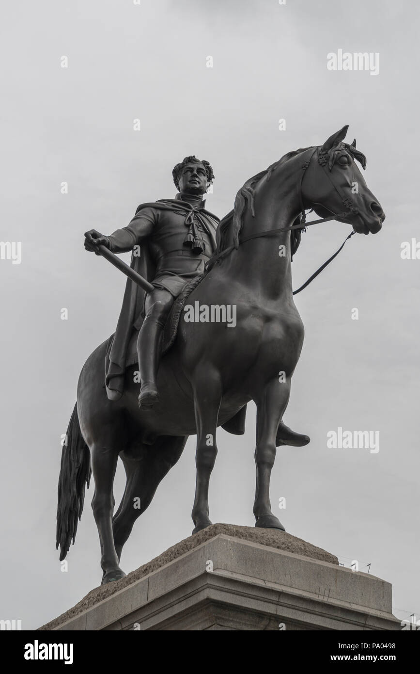 Statue george iv trafalgar square hi-res stock photography and images ...