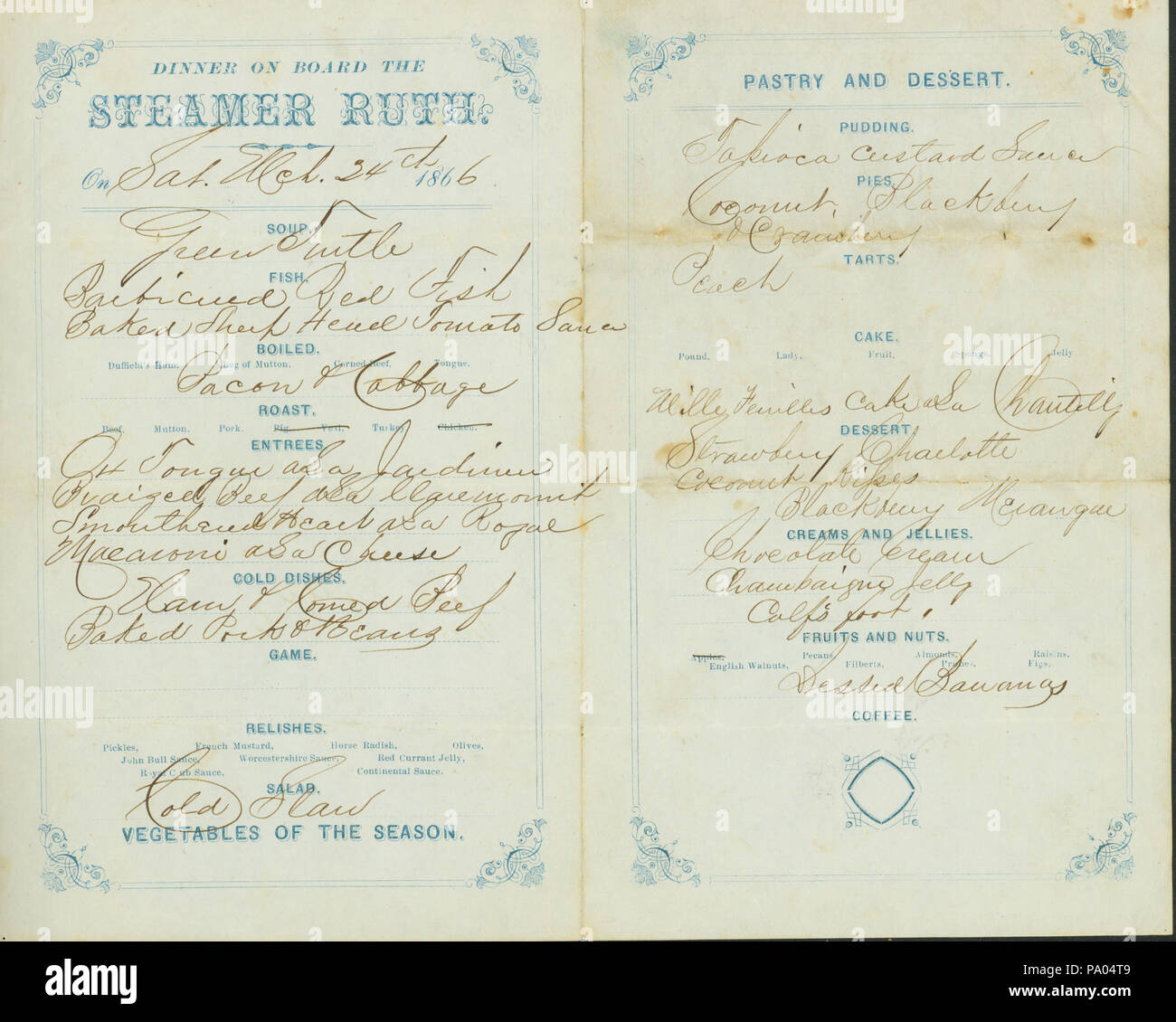 Steamboat fare hi-res stock photography and images - Alamy