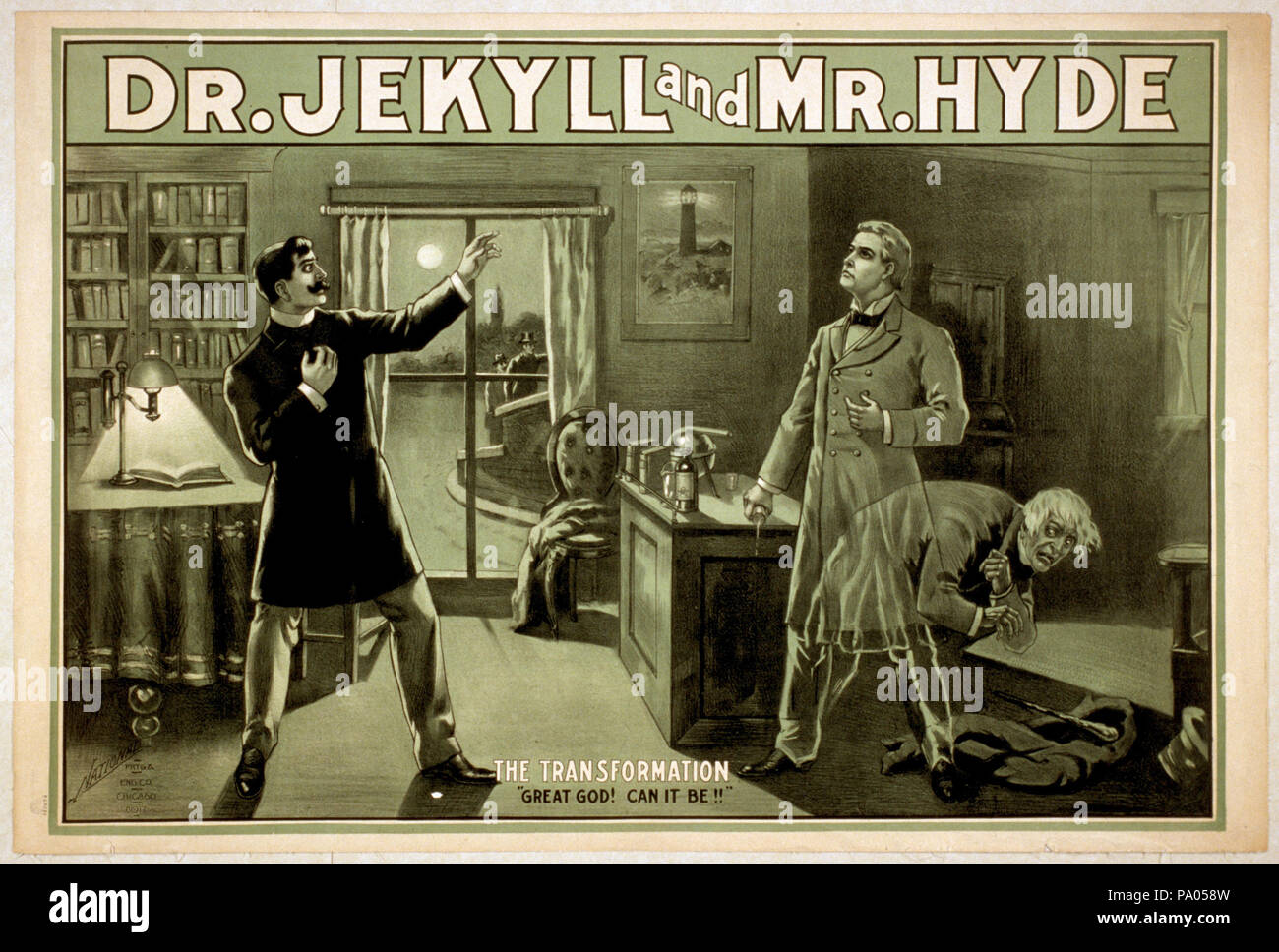 Dr Jekyll And Mr Hyde Poster High Resolution Stock Photography and ...