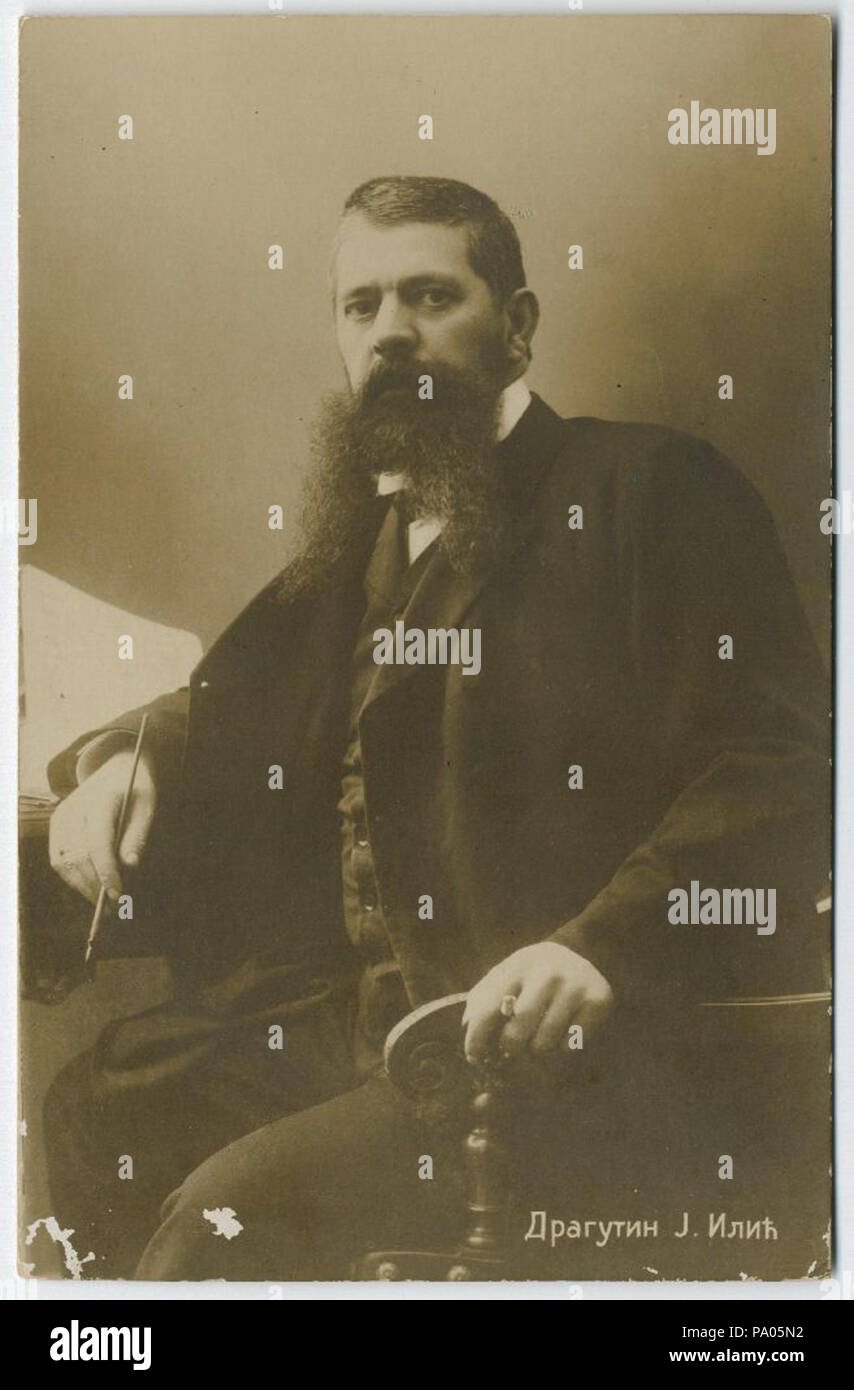 590 Dragutin Ilic (1858-1926), photo by Milan Jovanovic (before 1901 ...