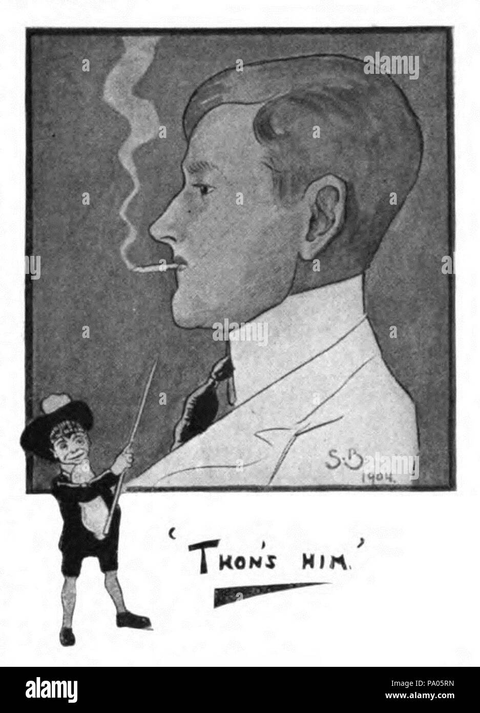 Black white line drawing features Cut Out Stock Images & Pictures - Alamy