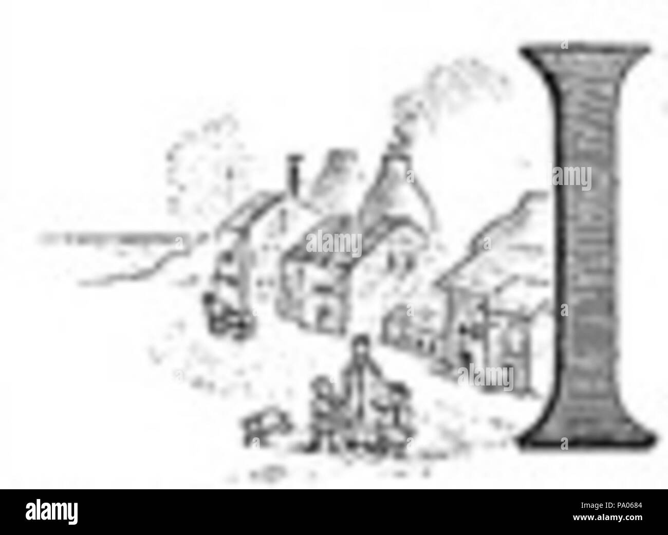 Letter i drop cap Cut Out Stock Images & Pictures - Alamy