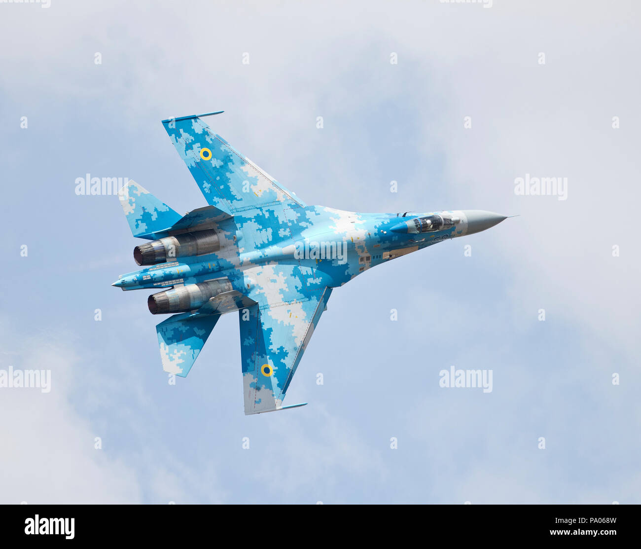 Russian jet aircraft at RAF RIAT 2018, Gloucestershire,uk Stock Photo ...