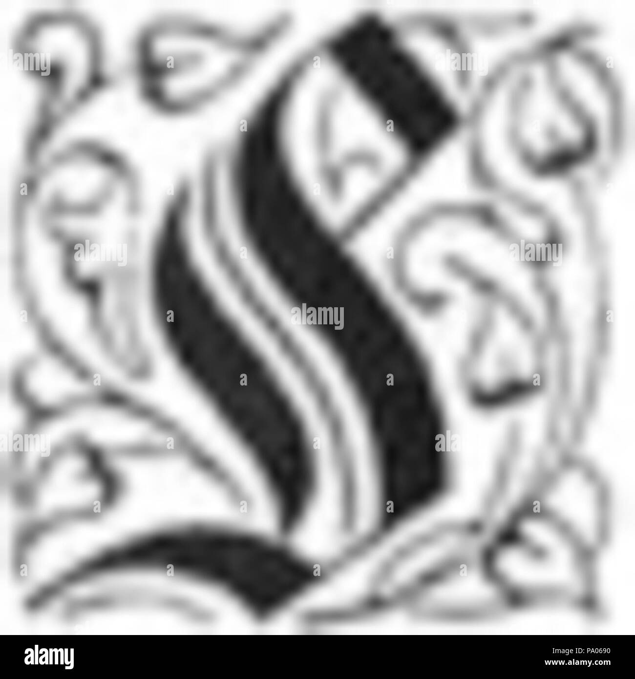 592 Drop Cap Letter S Stock Photo - Alamy