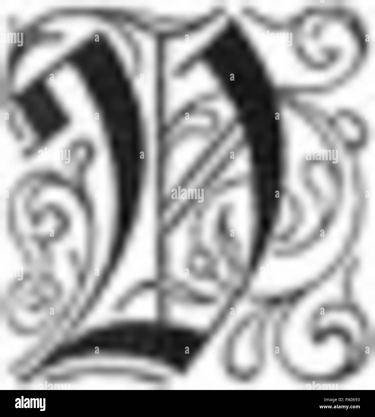 592 Drop Cap Letter V Stock Photo - Alamy