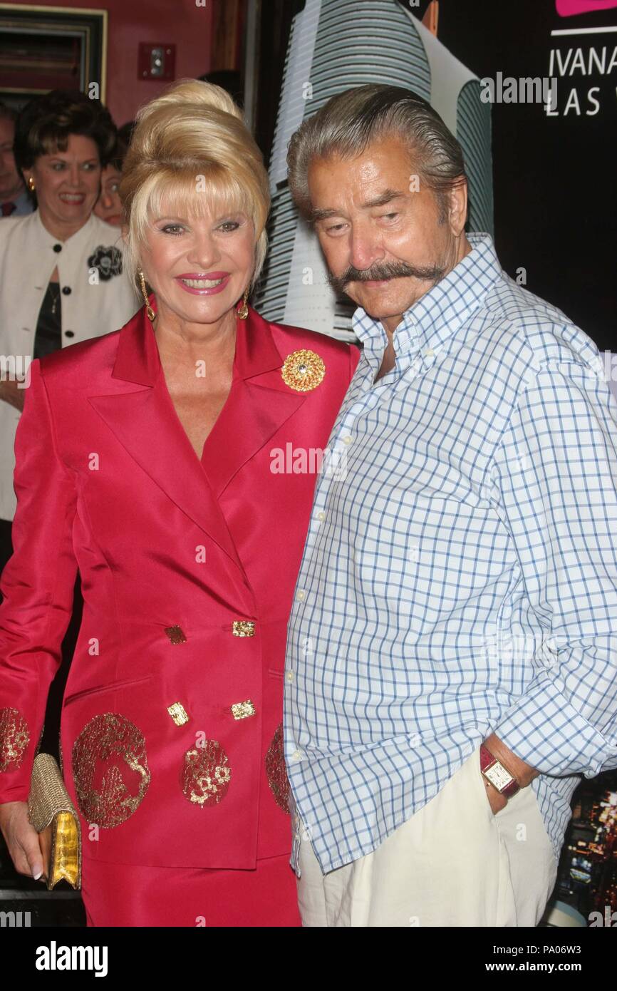 IVANA TRUMP LEROY NEIMAN 2005 Photo By John Barrett/PHOTOlink.net Stock ...