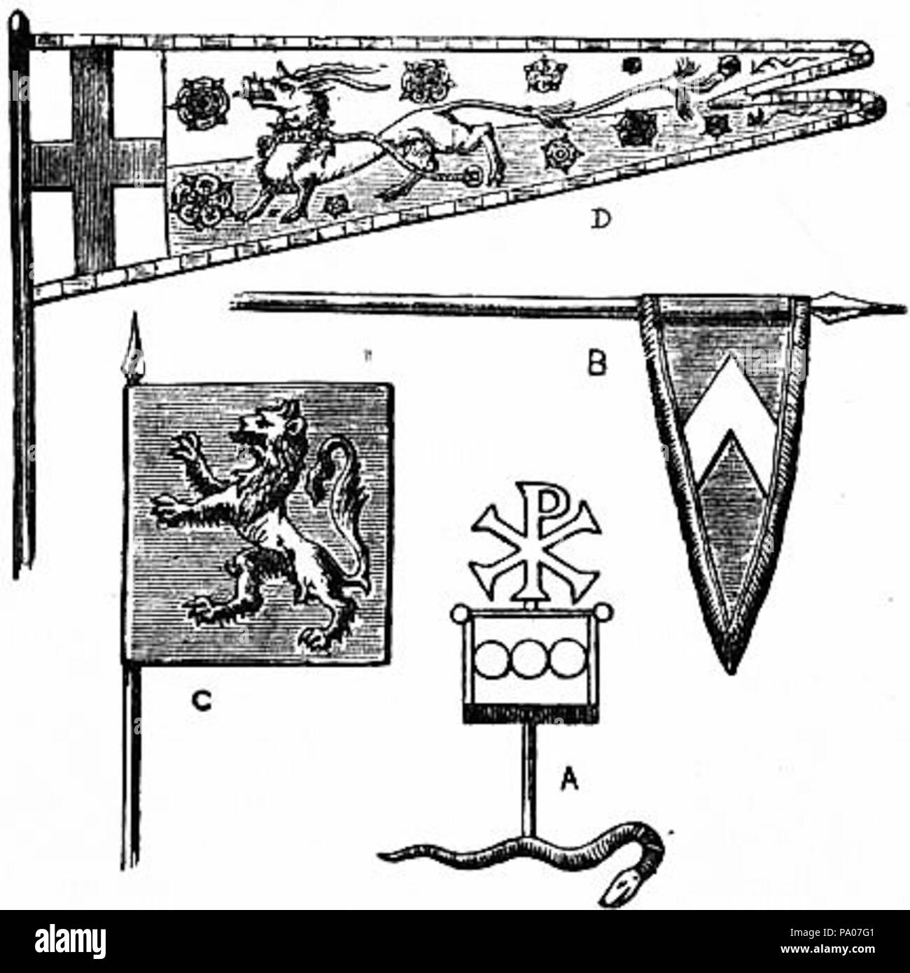 Medieval standards hi-res stock photography and images - Alamy