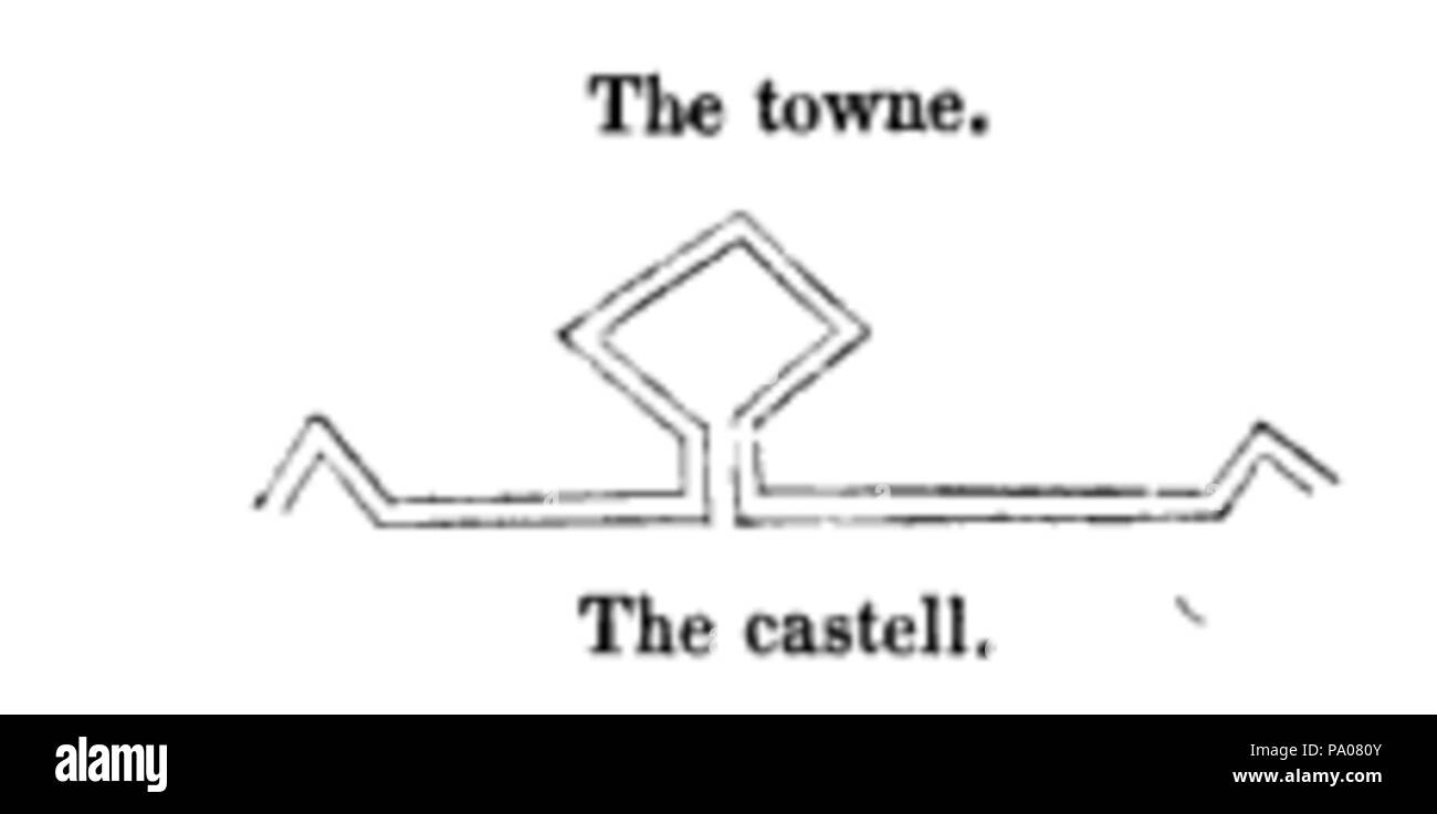 Castle diagram hi-res stock photography and images - Alamy