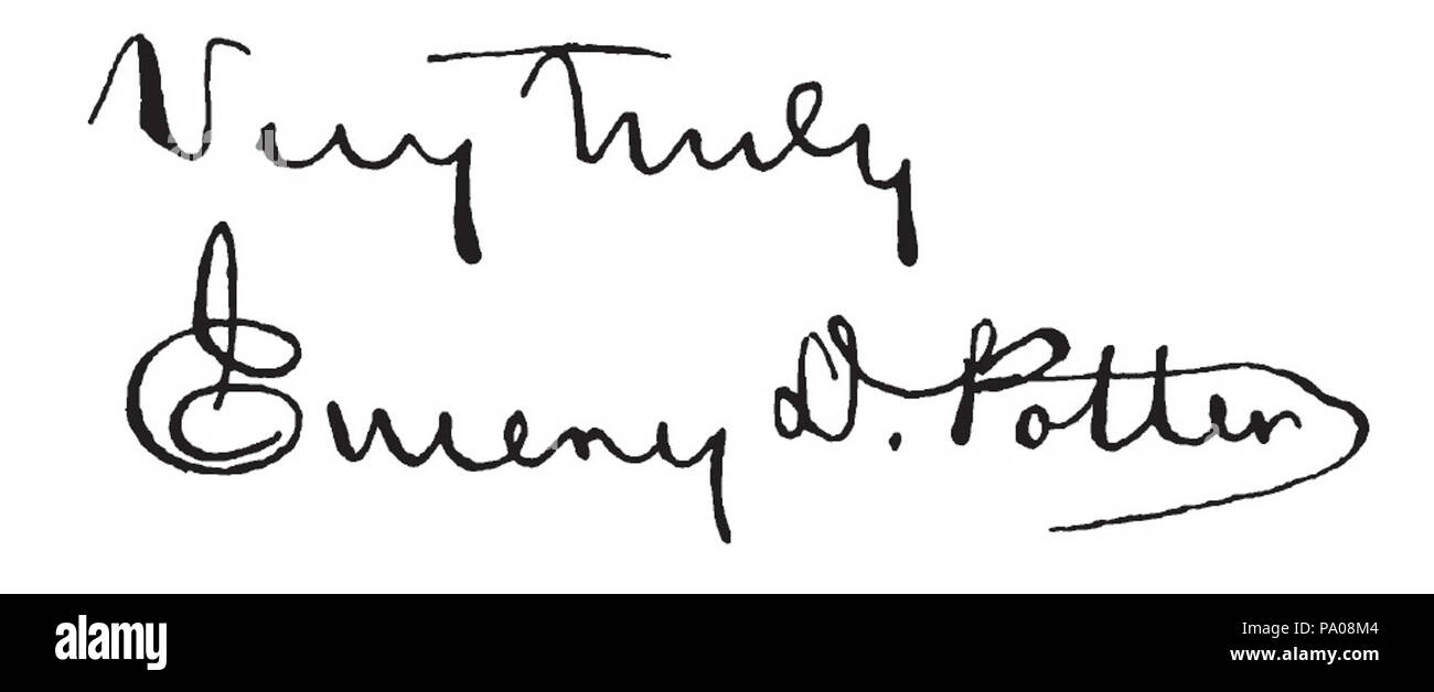 Notable signature Cut Out Stock Images & Pictures - Alamy