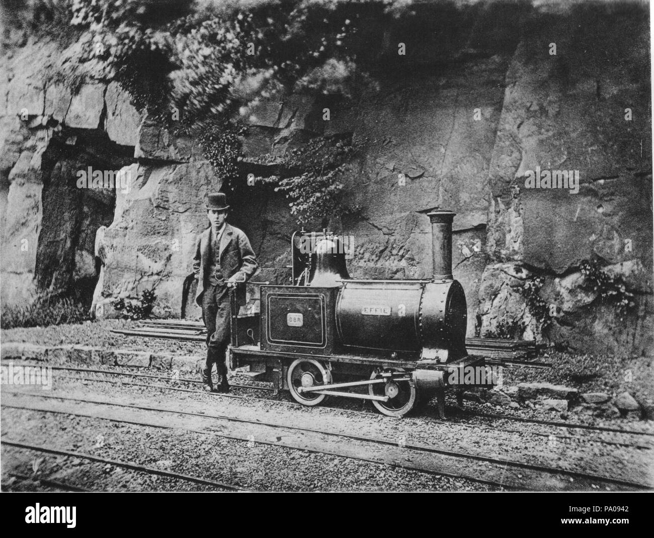 620 Engine No 1 Effie, Duffield Bank, 1875, Plate XII (Minimum Gauge ...