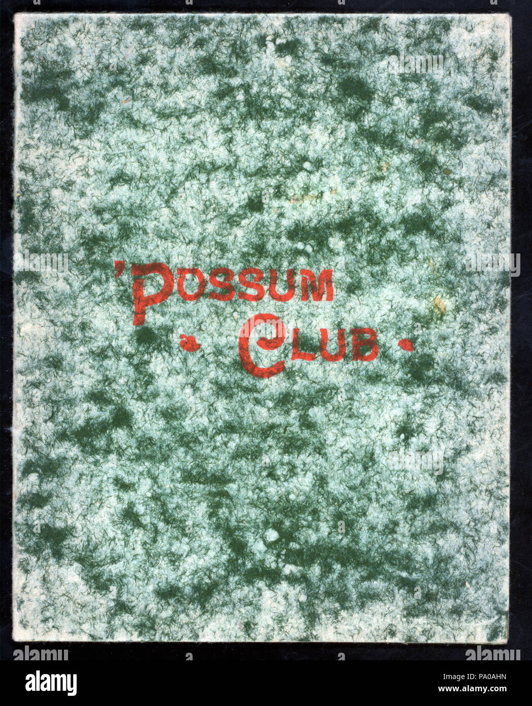 177 BANQUET (held by) 'POSSUM CLUB (at) "GRISWOLD HOUSE, DETROIT, MI ...