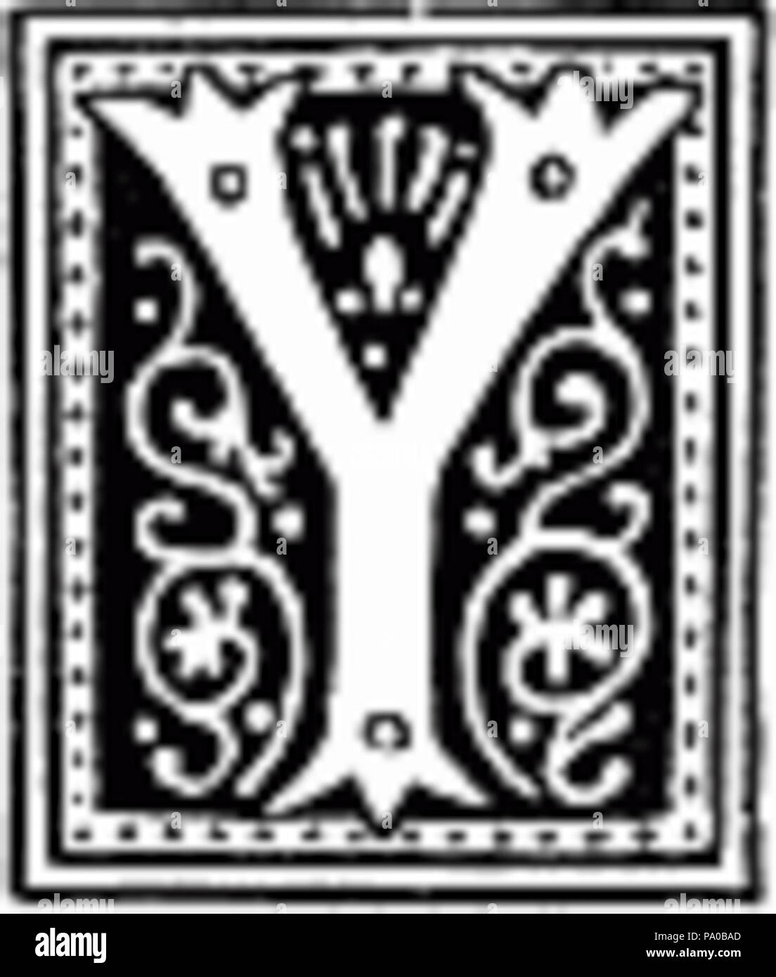 Lettering letter y hi-res stock photography and images - Alamy