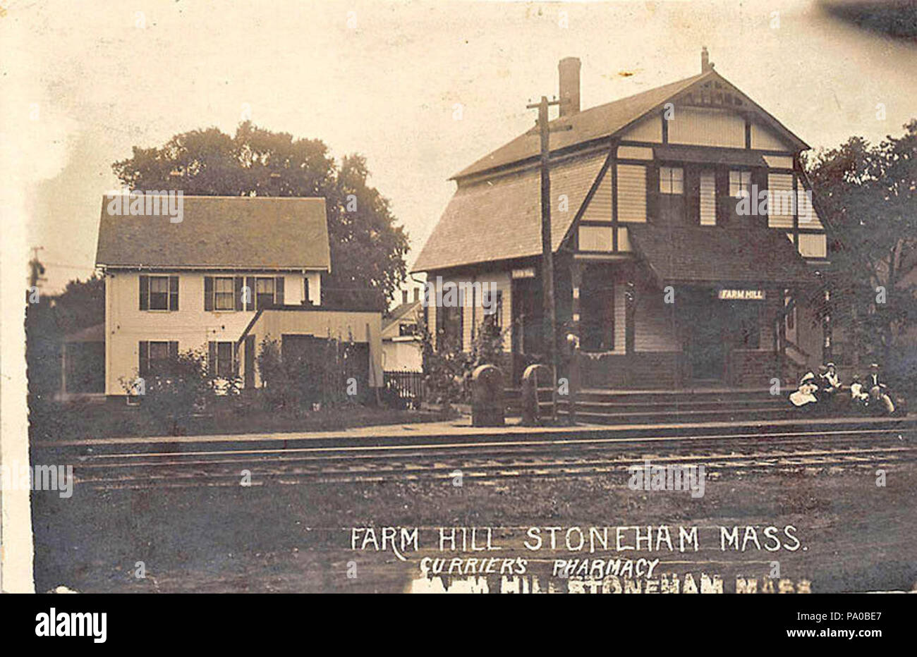 Vintage farm postcard hi-res stock photography and images - Alamy
