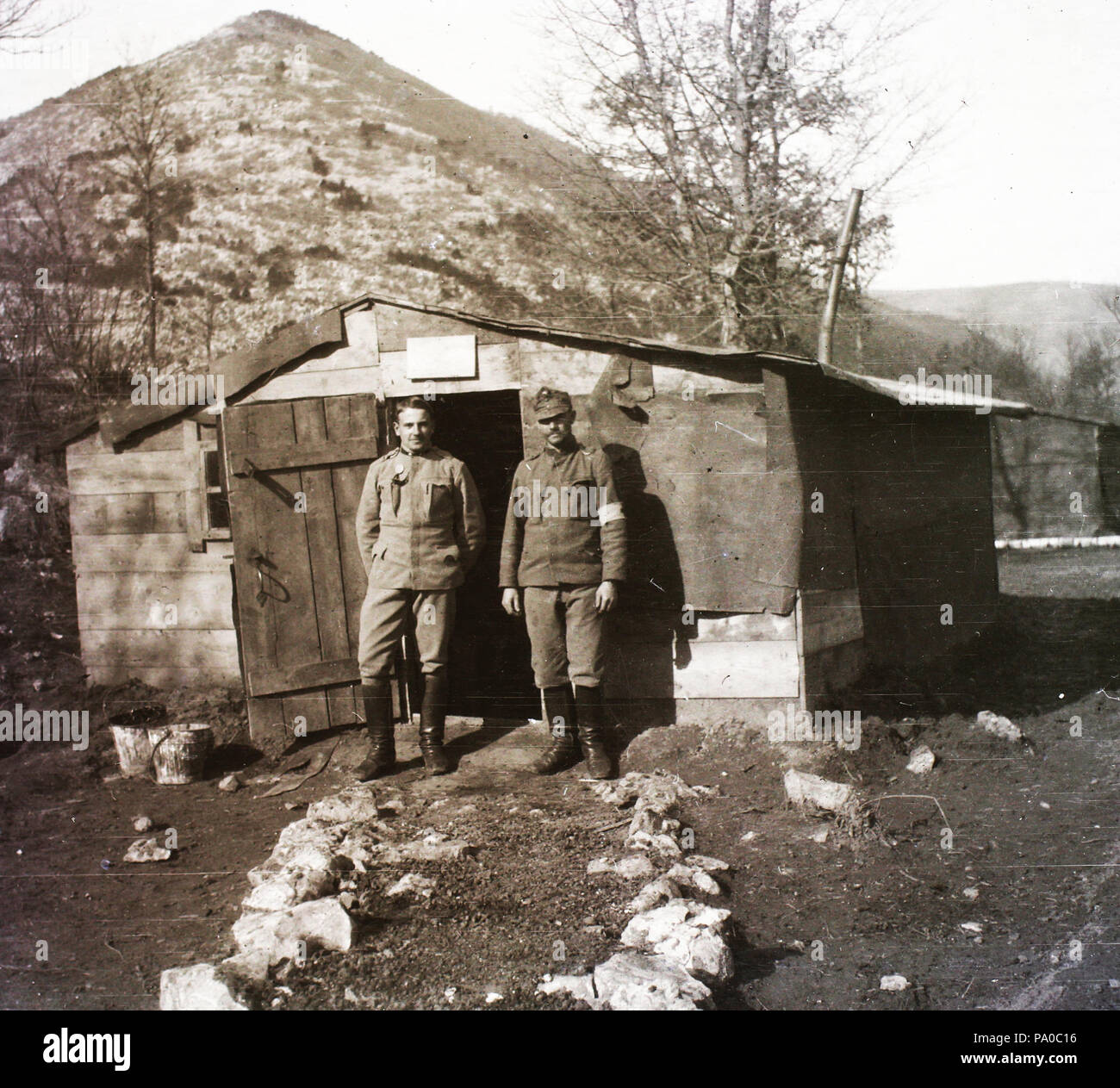 652 First World War, double portrait Fortepan 86017 Stock Photo - Alamy