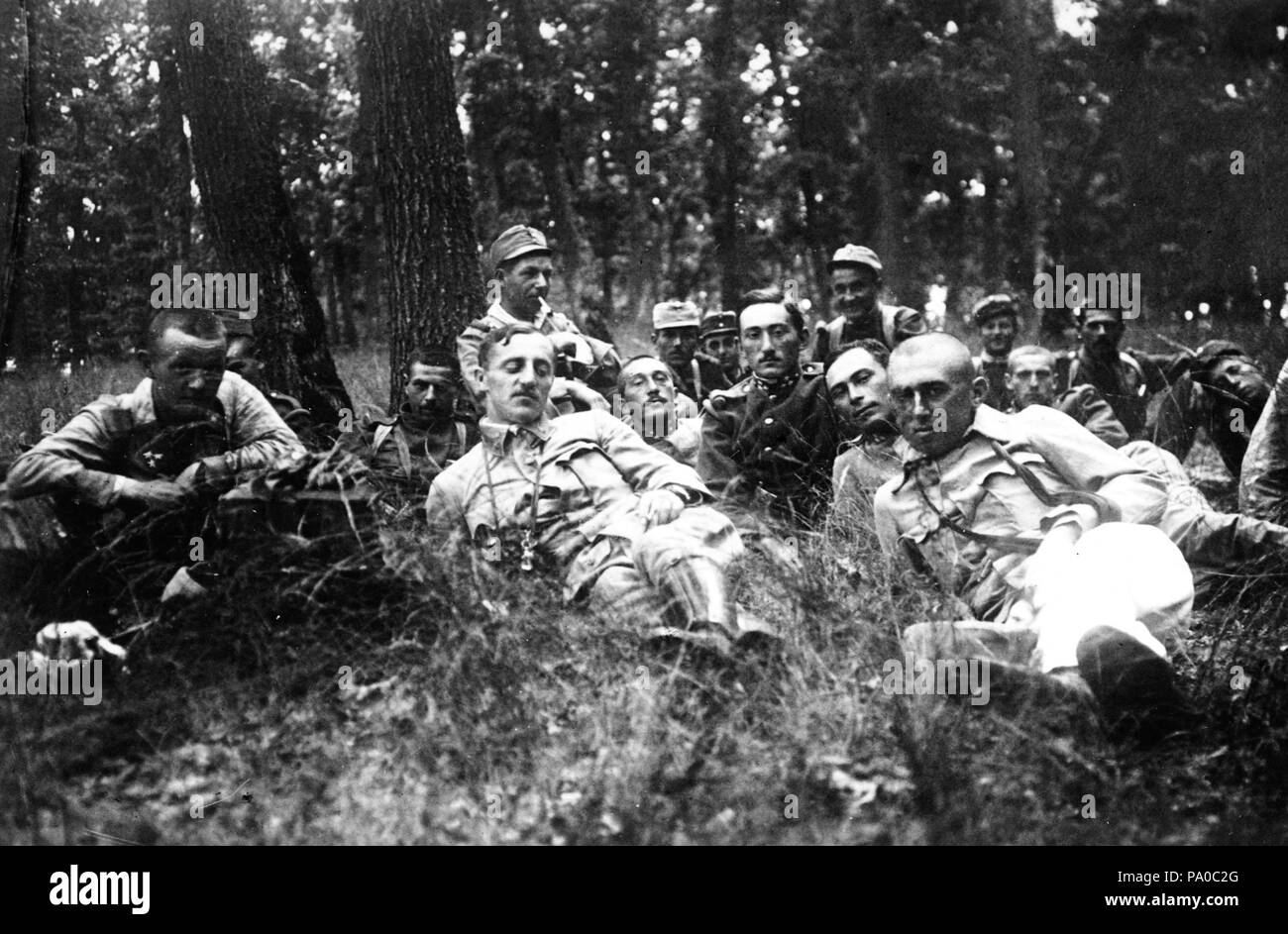 Military relaxation Black and White Stock Photos & Images - Alamy