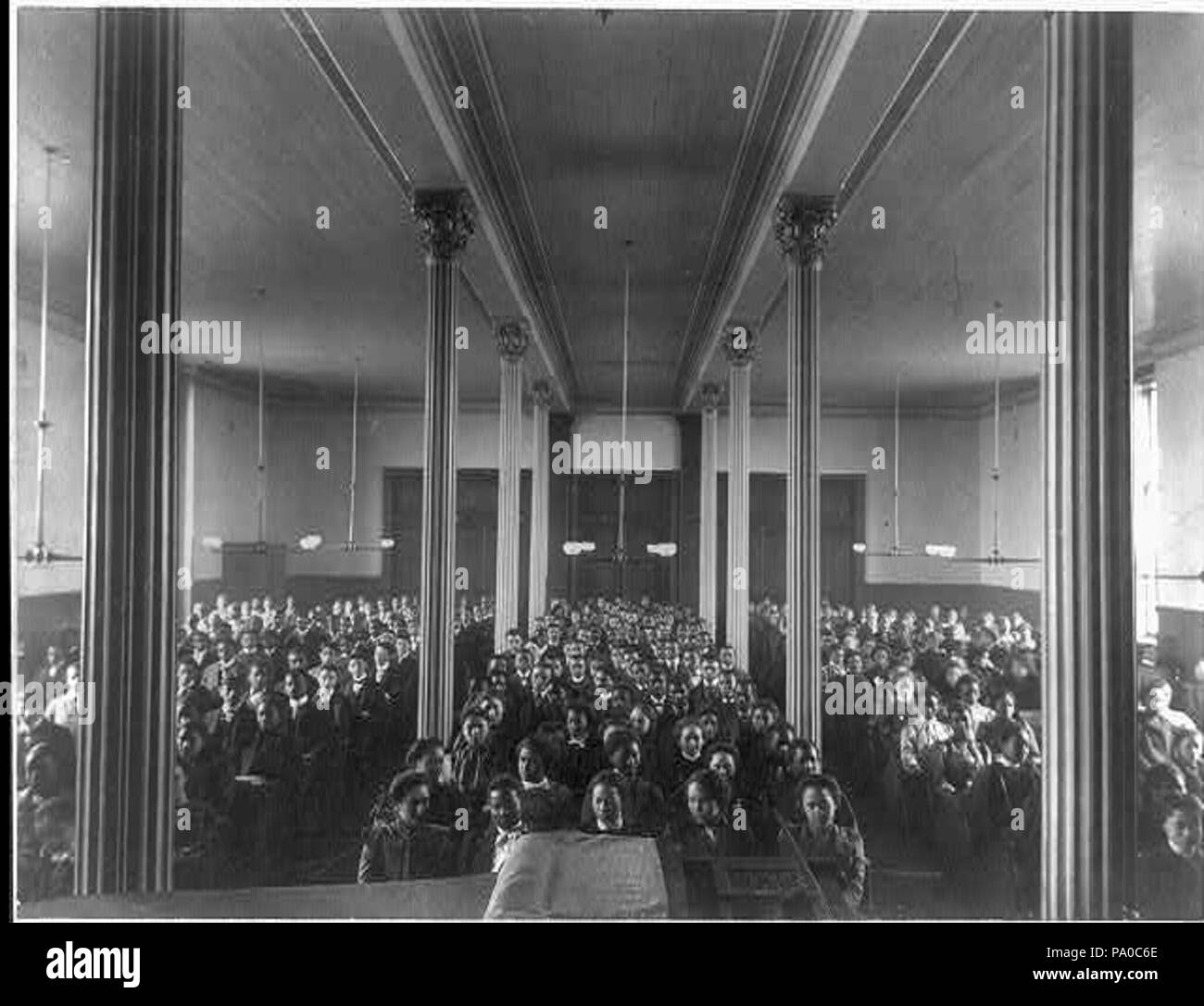 654 Fisk University, Morning Prayers, 1900 Stock Photo - Alamy