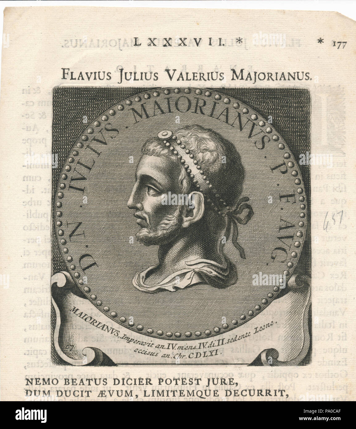 Flavius julius valerius majorianus hi-res stock photography and images ...