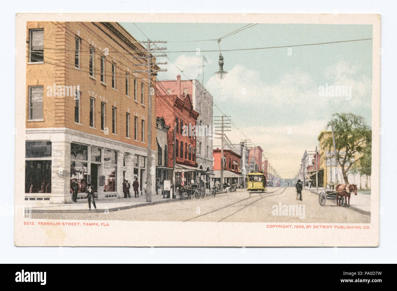 Street view tampa buildings florida hi-res stock photography and images ...