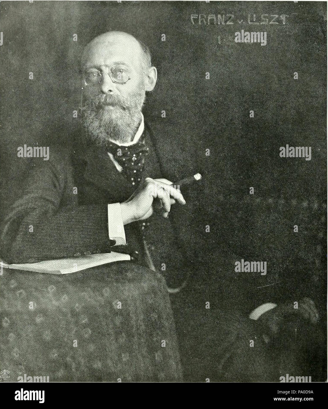 672 Franz von Liszt Stock Photo - Alamy