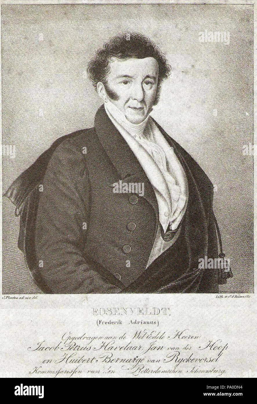 673 Frederikus adrianus frits rosenveldt -1482502207 Stock Photo - Alamy
