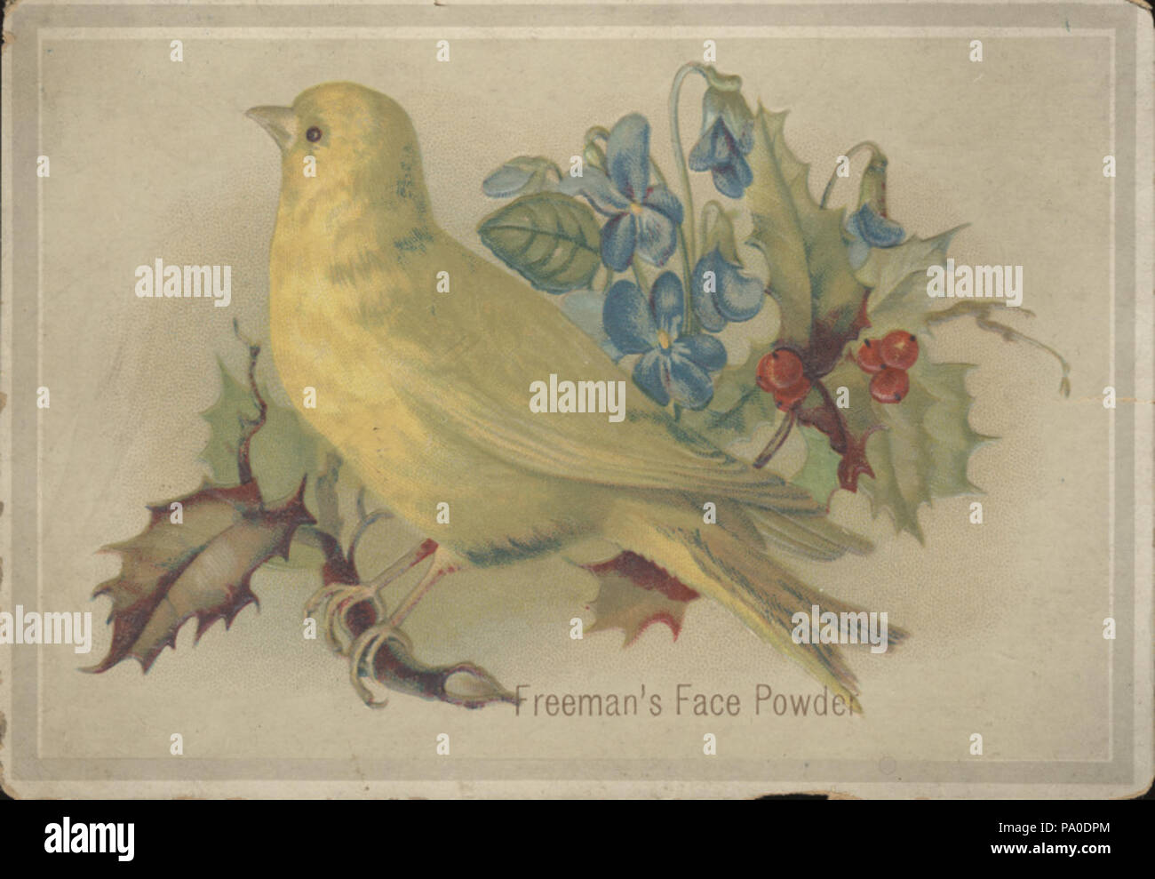 Vintage cosmetic ad 1900s hi-res stock photography and images - Alamy