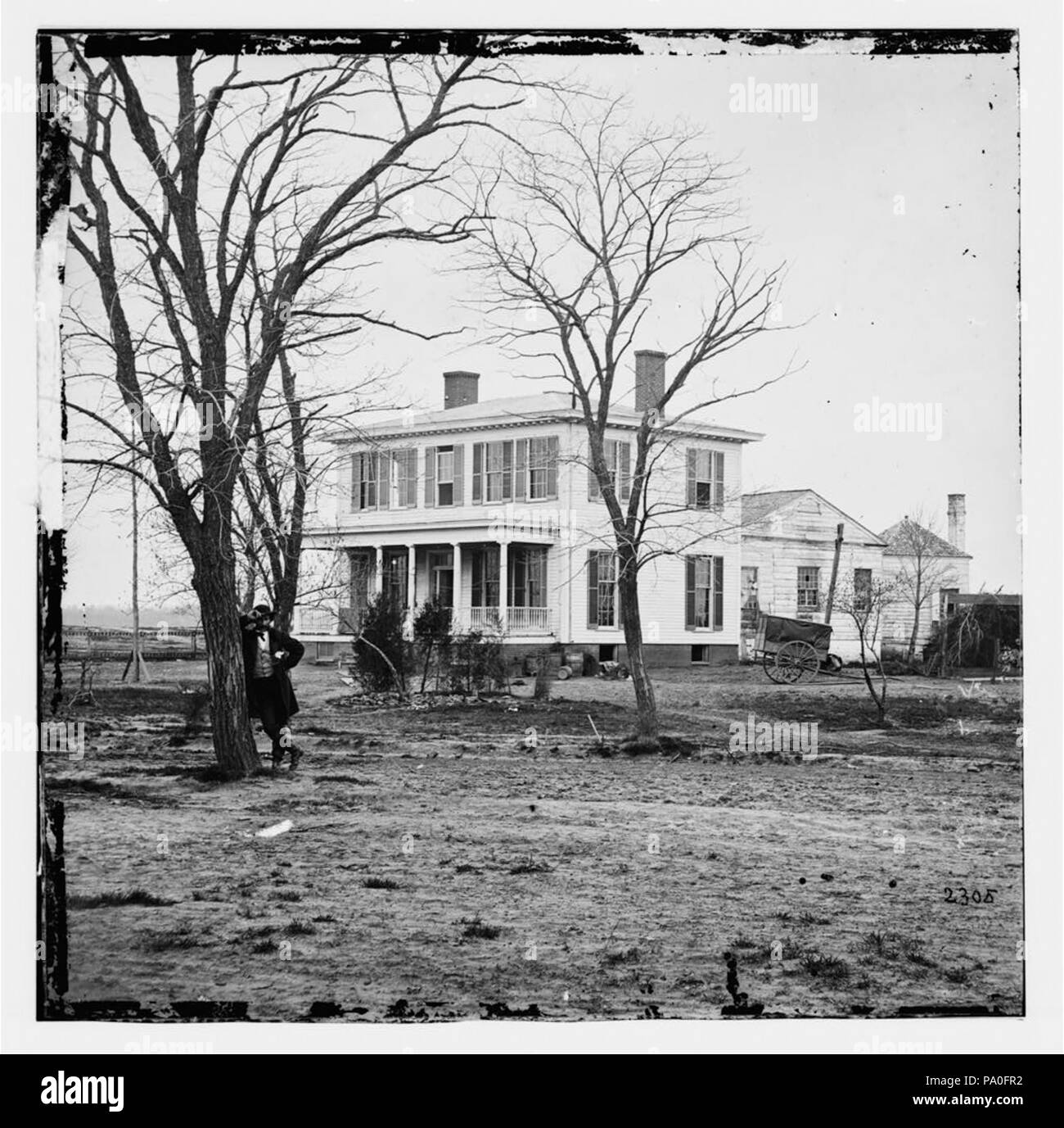 693 Gen. Samuel P. Heintzelman's headquarters at Fort Lyon 01483v Stock ...
