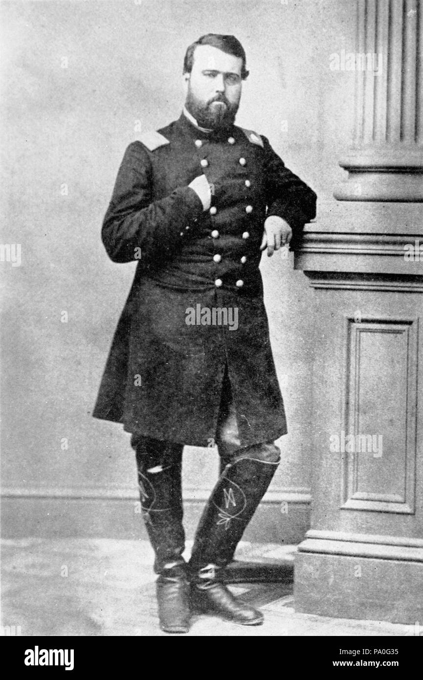 . English: Portrait of Union Army brigadier general Francis M. Drake ...