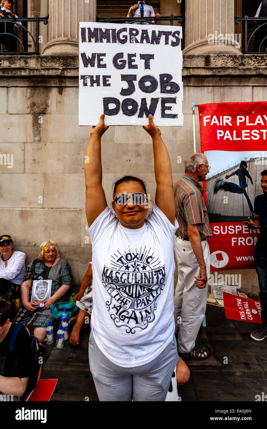 Stop Immigrants Protest High Resolution Stock Photography and Images ...