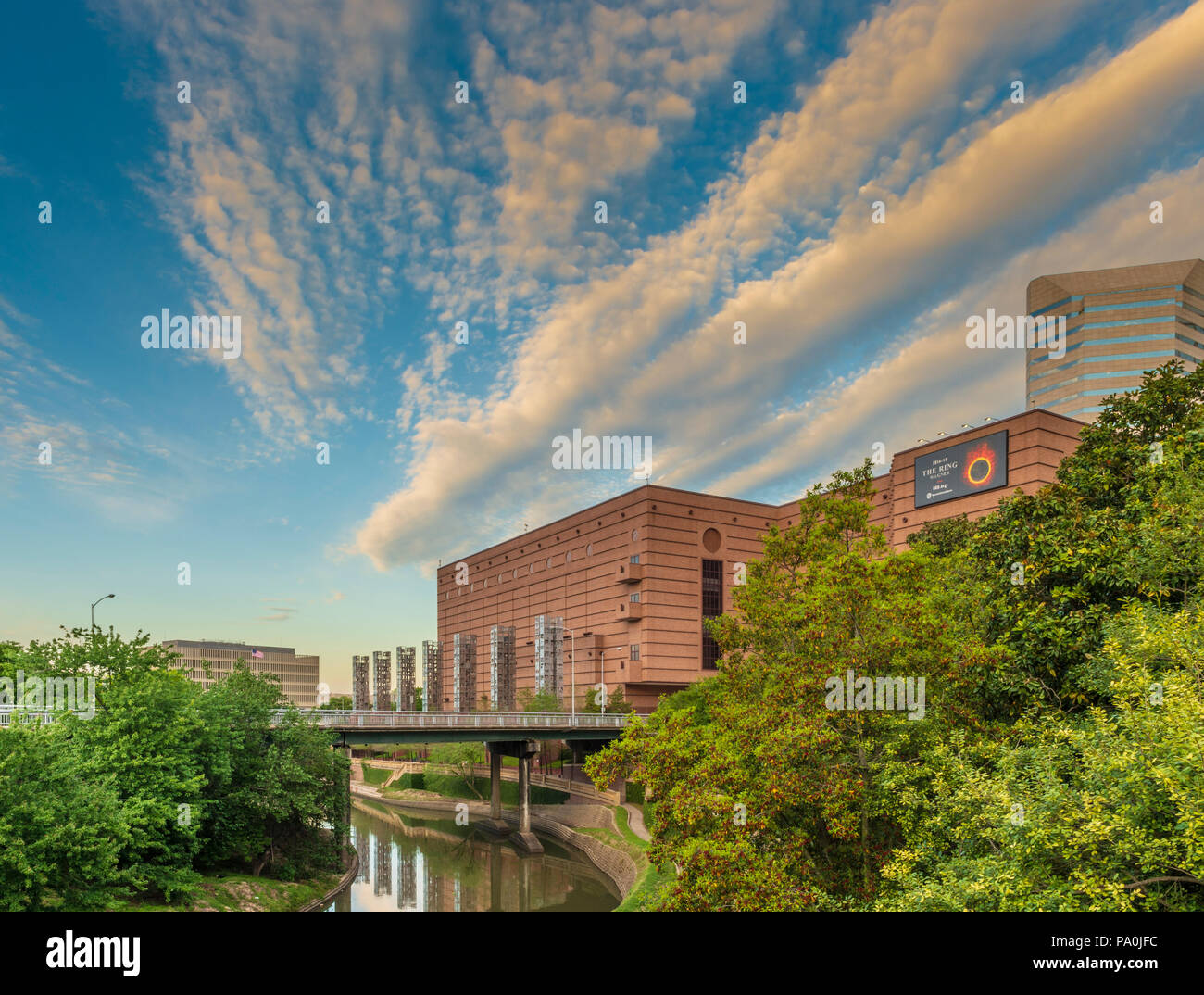 Buffalo Bayou in downtown Houston Stock Photo - Alamy