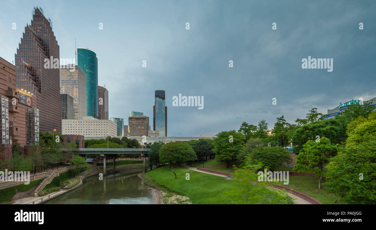 Buffalo bayou park houston hi-res stock photography and images - Alamy