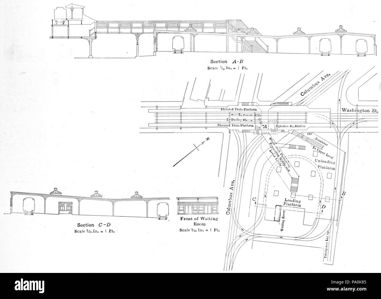 Station plans Cut Out Stock Images & Pictures - Alamy