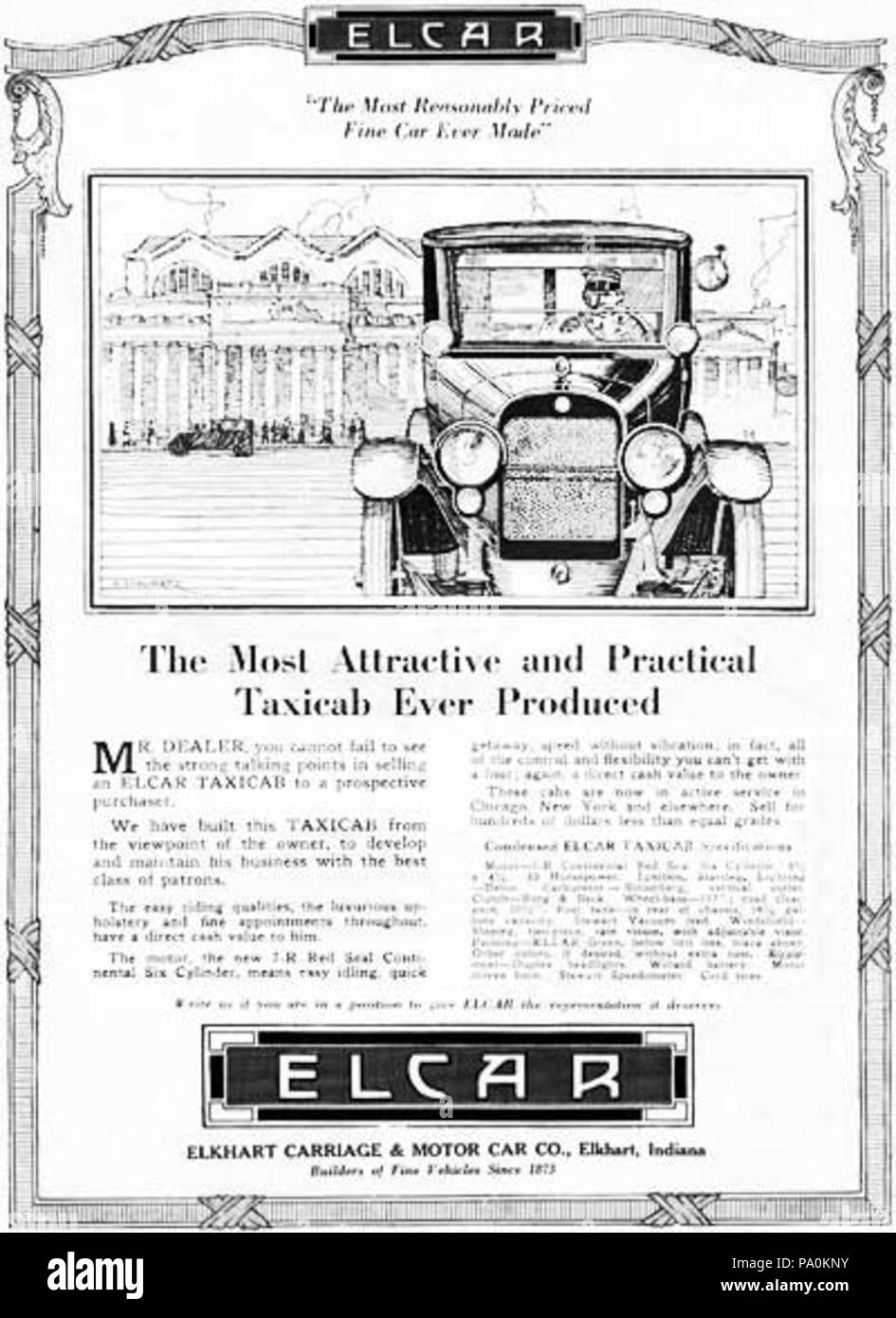 1922 Advertisement Black and White Stock Photos & Images - Alamy