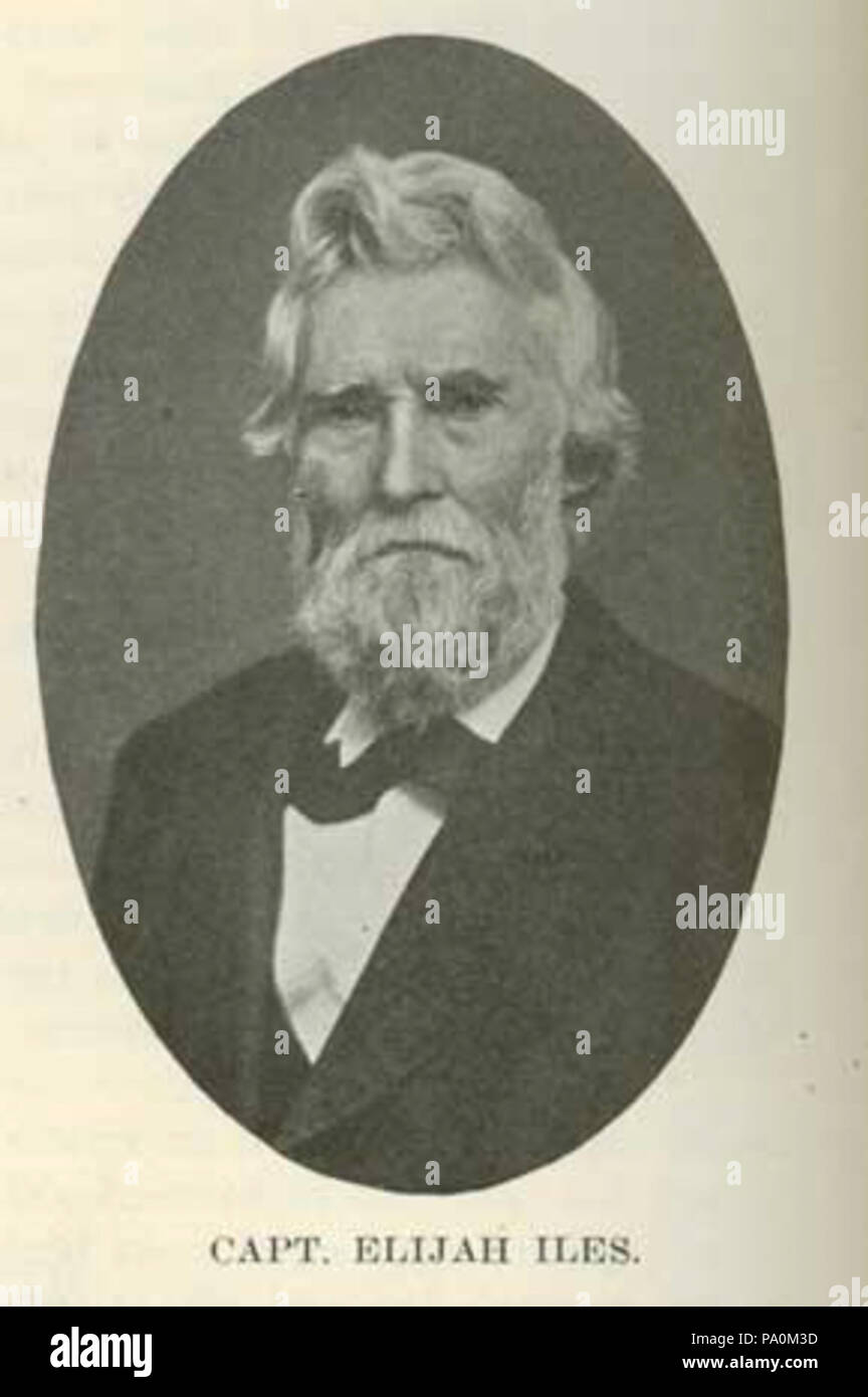 . English: Captain Elijah Iles, in whose company Abraham Lincoln was a ...