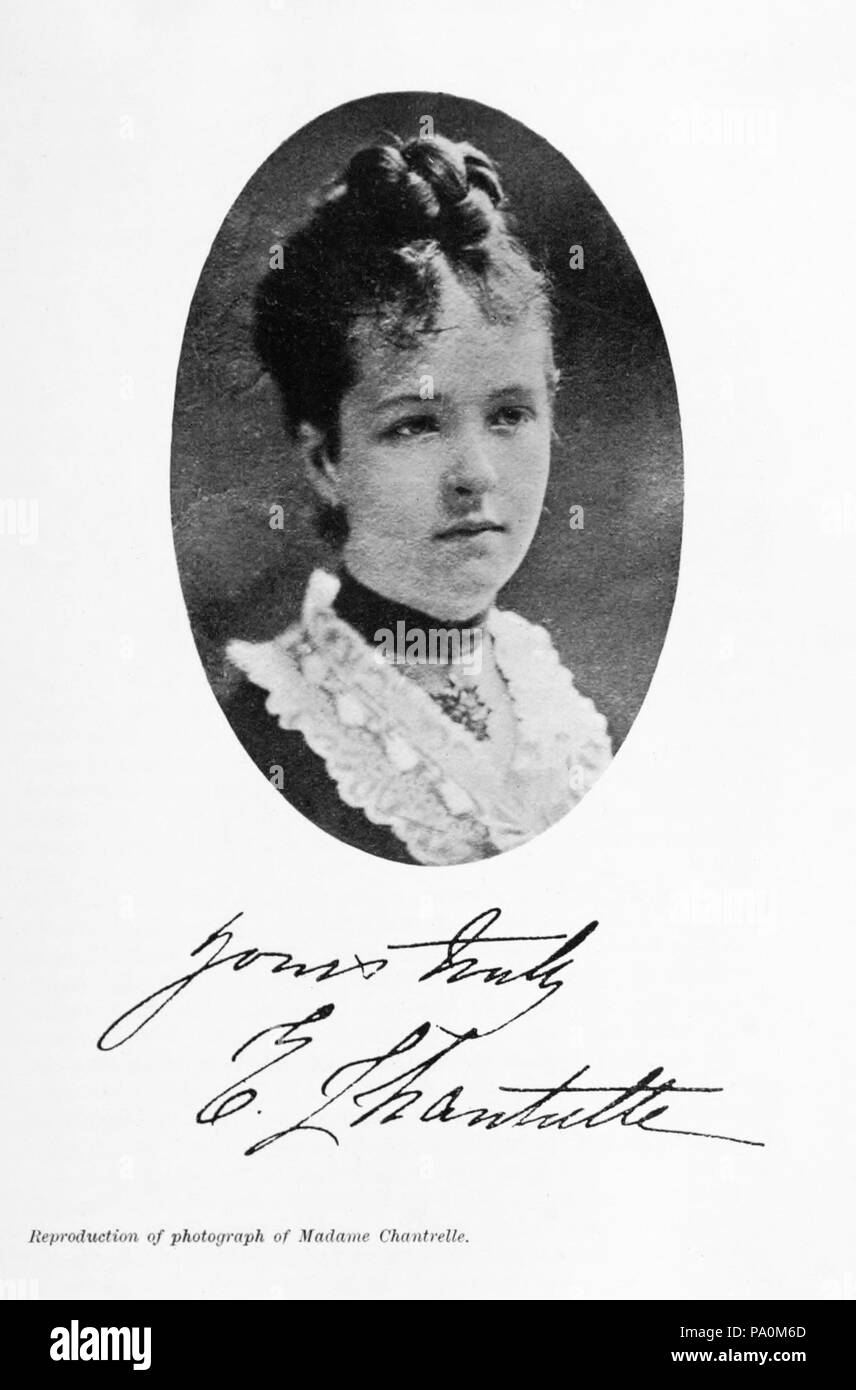 615 Elizabeth Chantrelle portrait reproduction Stock Photo - Alamy