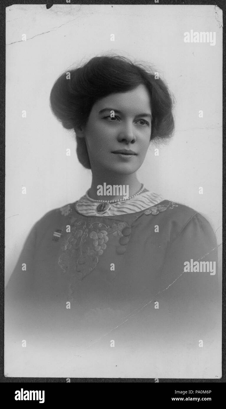 . Elizabeth Freeman.. Summary: Formal portrait, head and chest ...