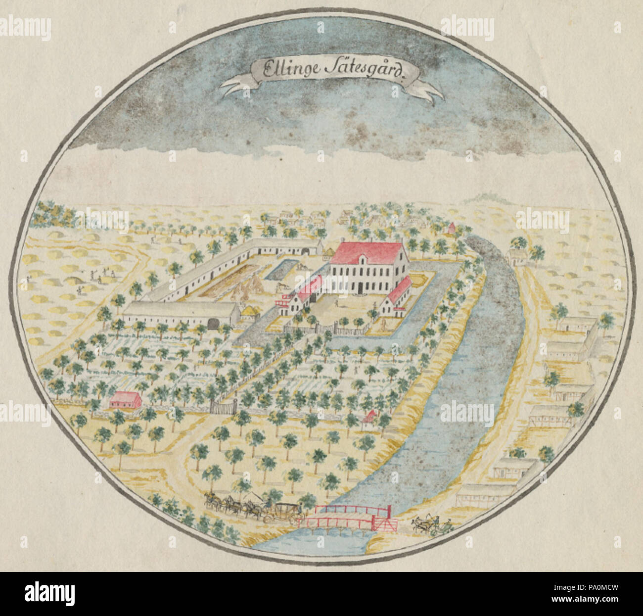 Ellinge castle hi-res stock photography and images - Alamy