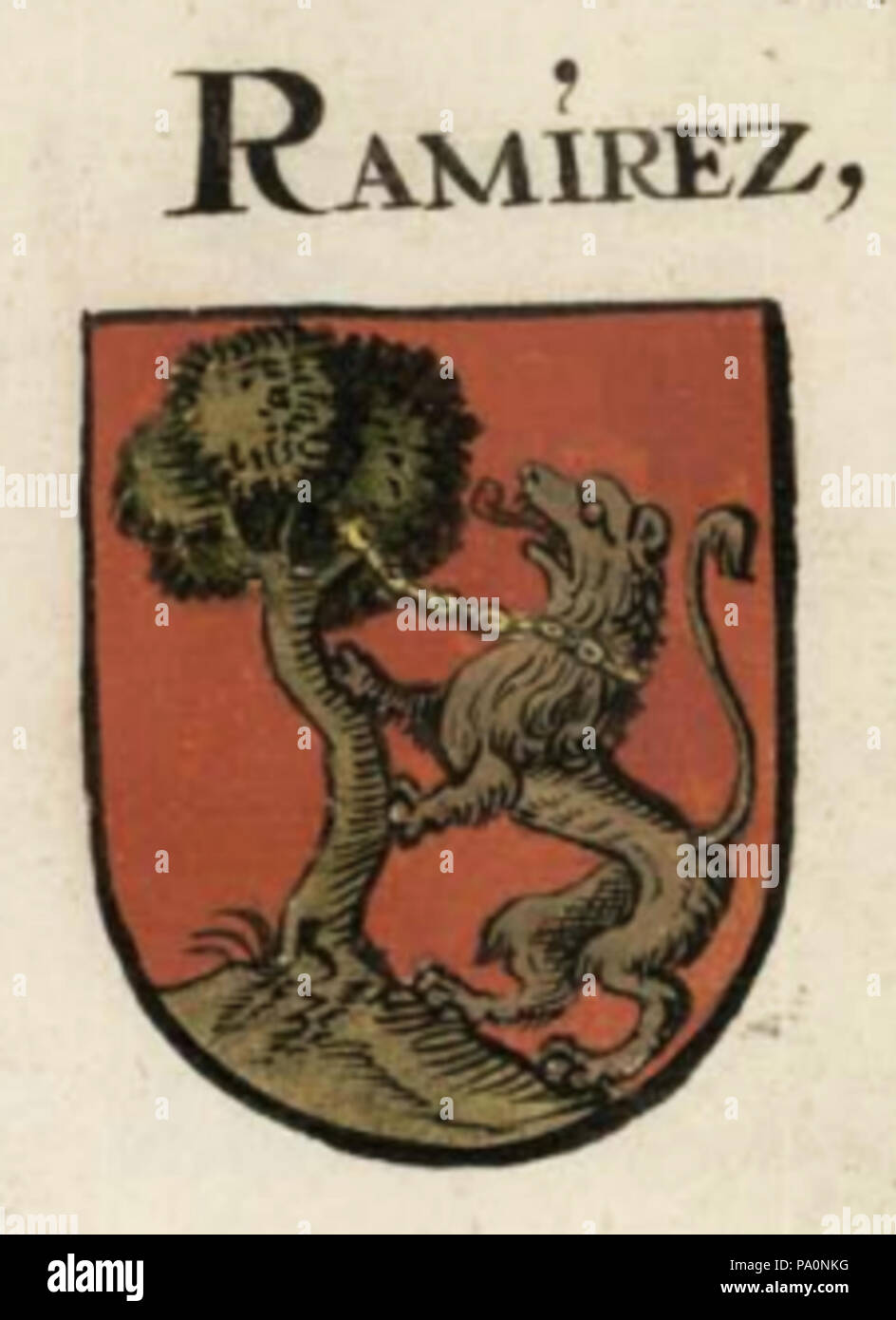 626 Escudo de Ramírez Stock Photo - Alamy