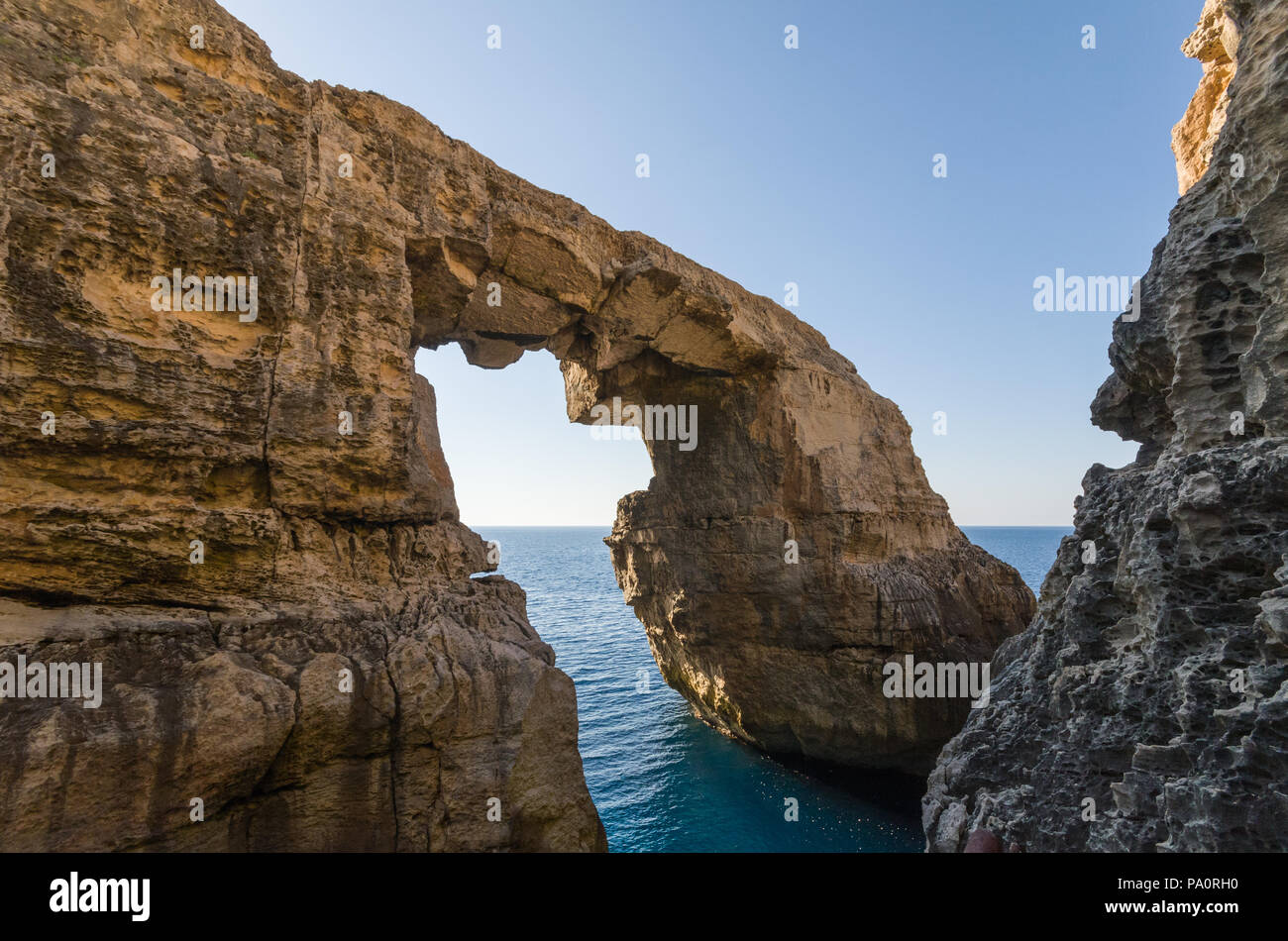 Coastline of Gozo Island - Malta Stock Photo - Alamy