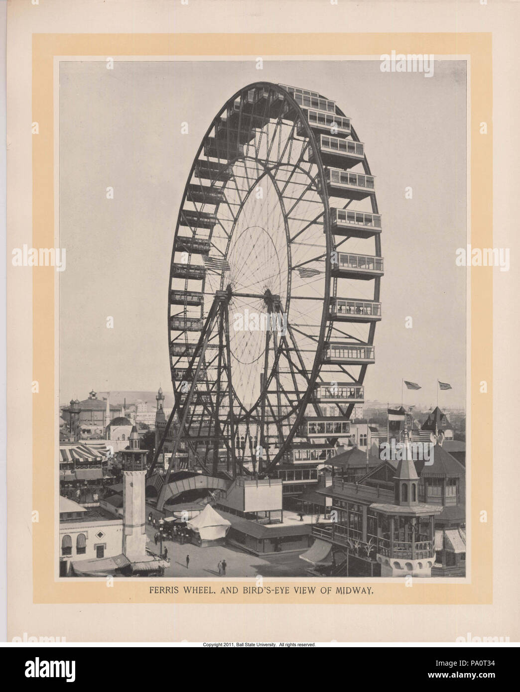 Ferris wheel 1893 hi-res stock photography and images - Alamy