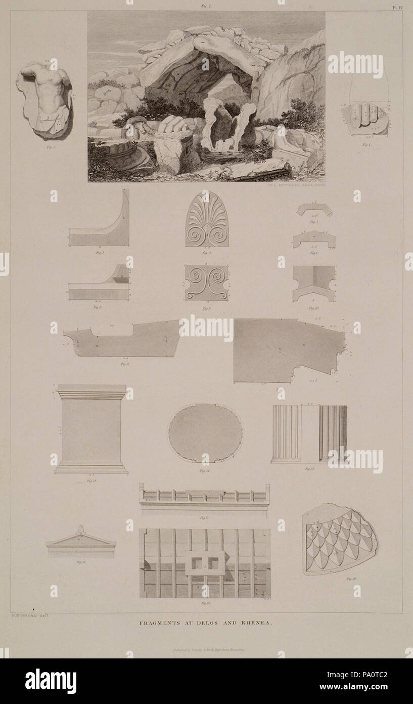 646 Fig 1 The Cave of Heracles on Mount Cynthus, Delos Fig 2 Fragment ...